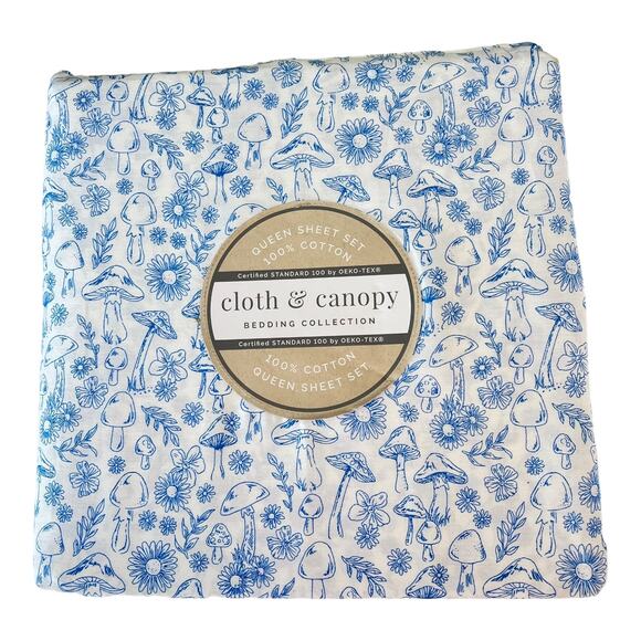 Cloth & Canopy | Bedding | New Cloth Canopy Queen Sheet Set W Pillow ...